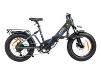 UK Step Through Folding Electric Fat Bike Super Long Range 48V 250W ...
